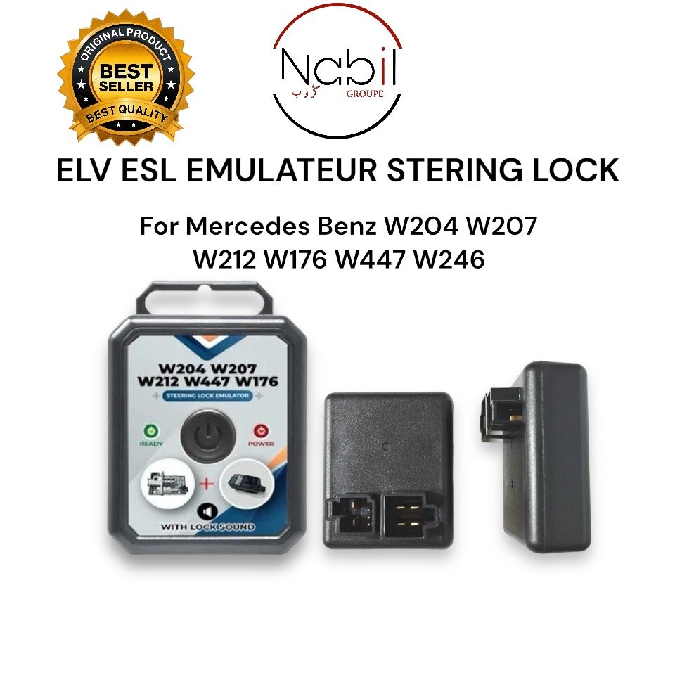 ELV ESL EMULATEUR STERING LOCK For Mercedes Benz W204 W207 W212 W176 ...